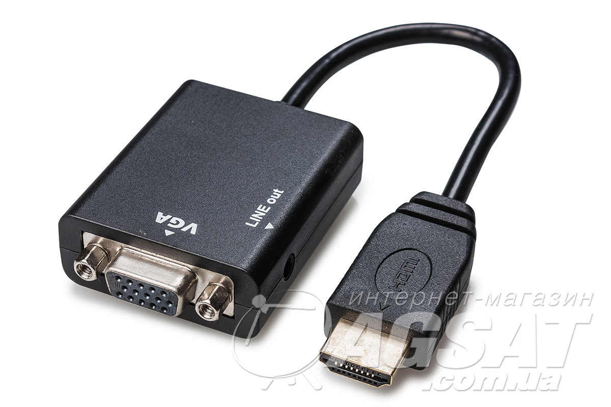 Переходник HDMI - VGA: отзывы, цена, купить переходник с HDMI на VGA в ...