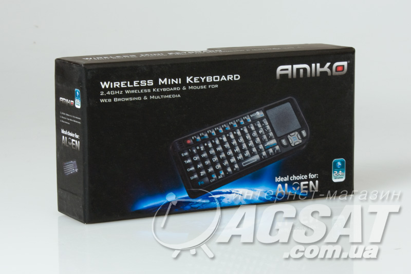 Беспроводная мини клавиатура Amiko WLK-100