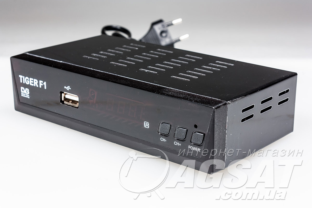 Спутниковый ресивер Tiger F1: цена, купить Tiger F1.