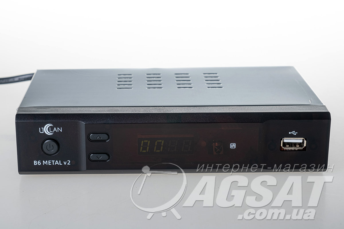 UCLAN B6 METAL v2 | Купити Супутниковий тюнер. Ціна UCLAN B6 METAL 2 в Києві, Україна