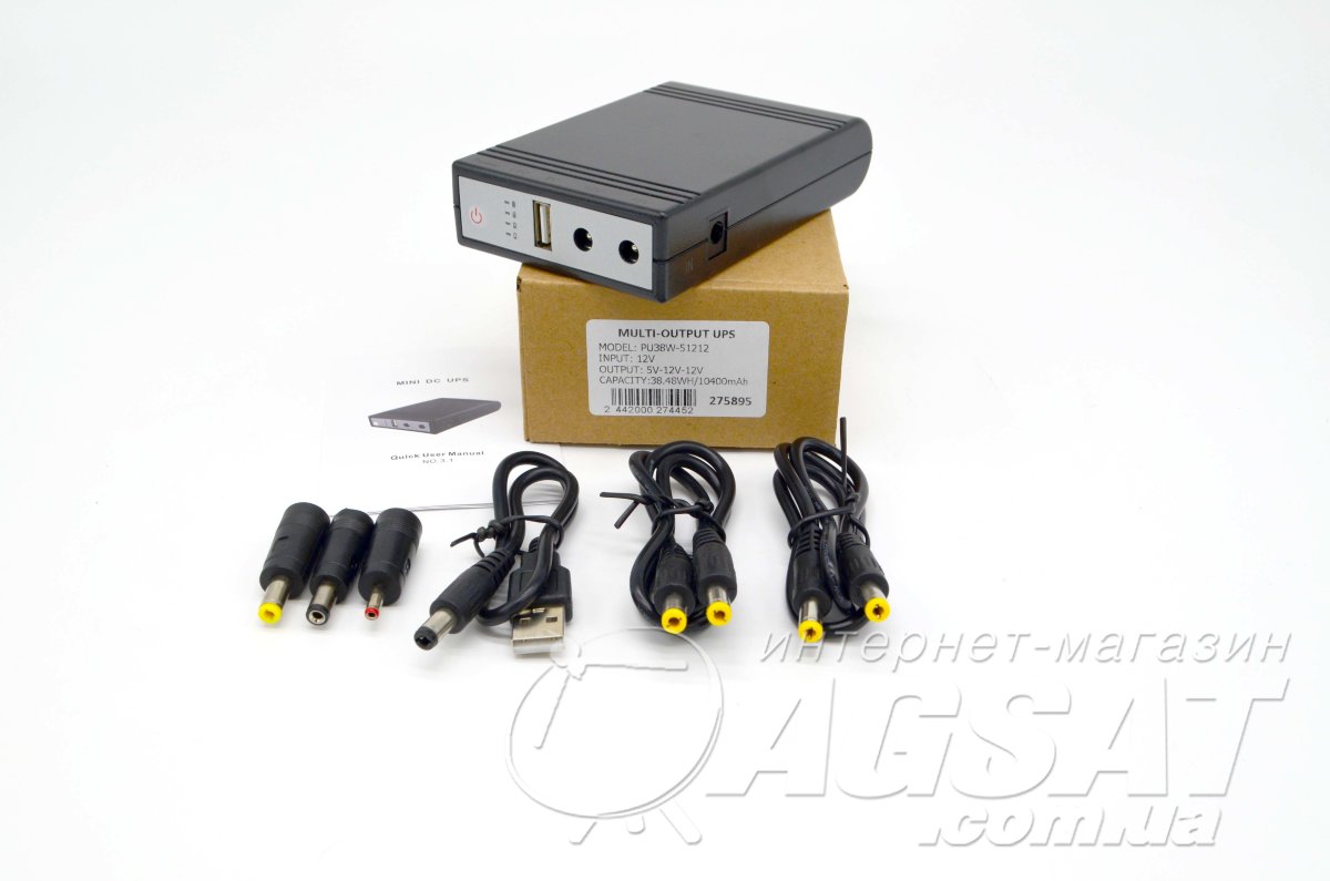 Mini UPS Step4Net PU38W-51212: Оптимизированный Непрерывный Источник ...