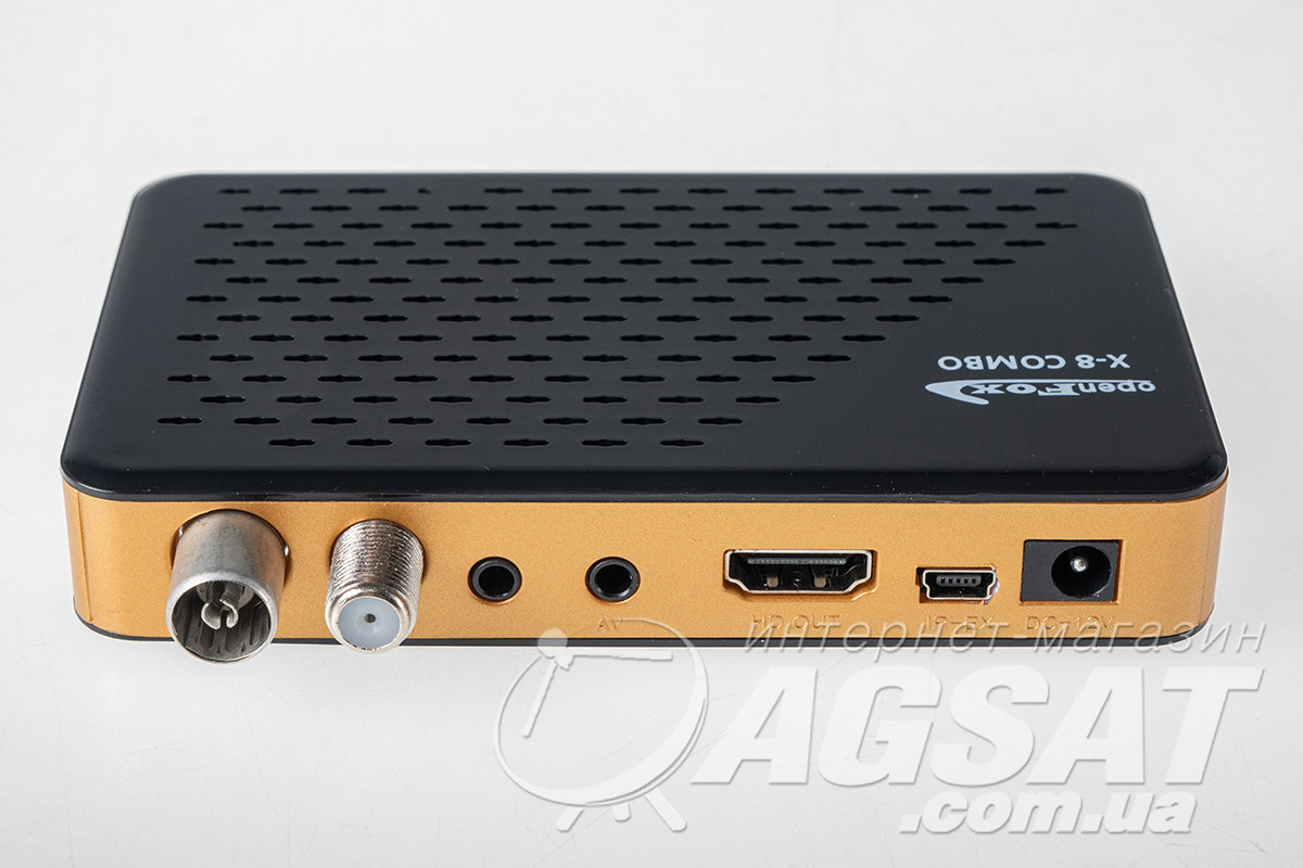 Комбо-ресивер OpenFox X8 COMBO HD: цена 625 грн., купить OpenFox X8 COMBO HD в Киеве