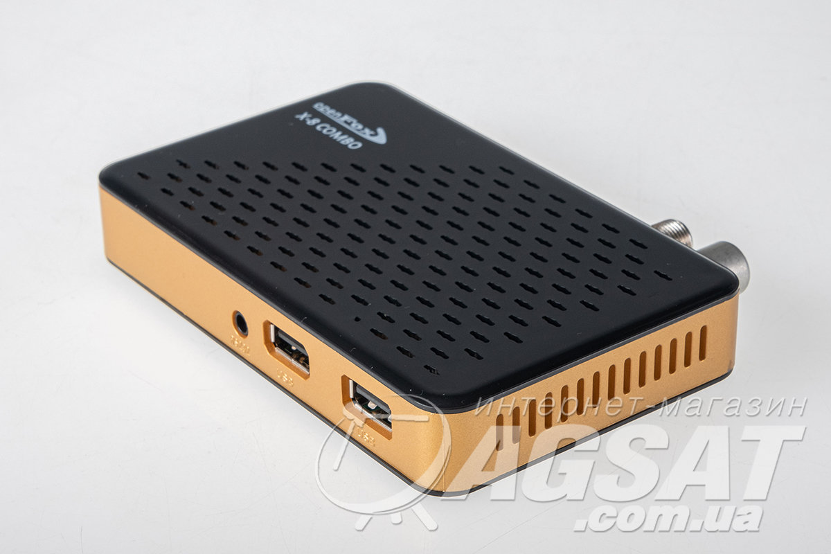 Комбо-ресивер OpenFox X8 COMBO HD: цена 625 грн., купить OpenFox X8 COMBO HD в Киеве