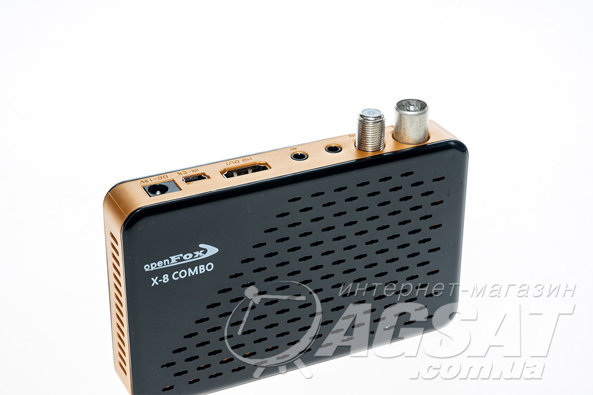 Комбо-ресивер OpenFox X8 COMBO HD: цена 625 грн., купить OpenFox X8 COMBO HD в Киеве