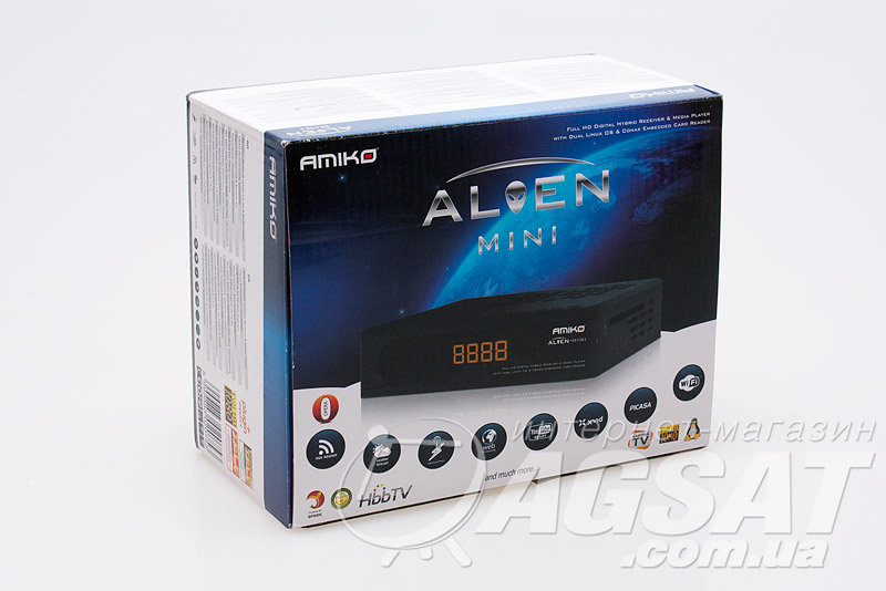 Спутниковый приемник Amiko Alien Mini: цена, купить Amiko Alien Mini