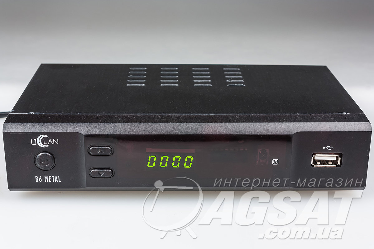 Спутниковый ресивер U2C B6 Full HD METAL: отзывы, цена, купить uClan B6 в Киеве.