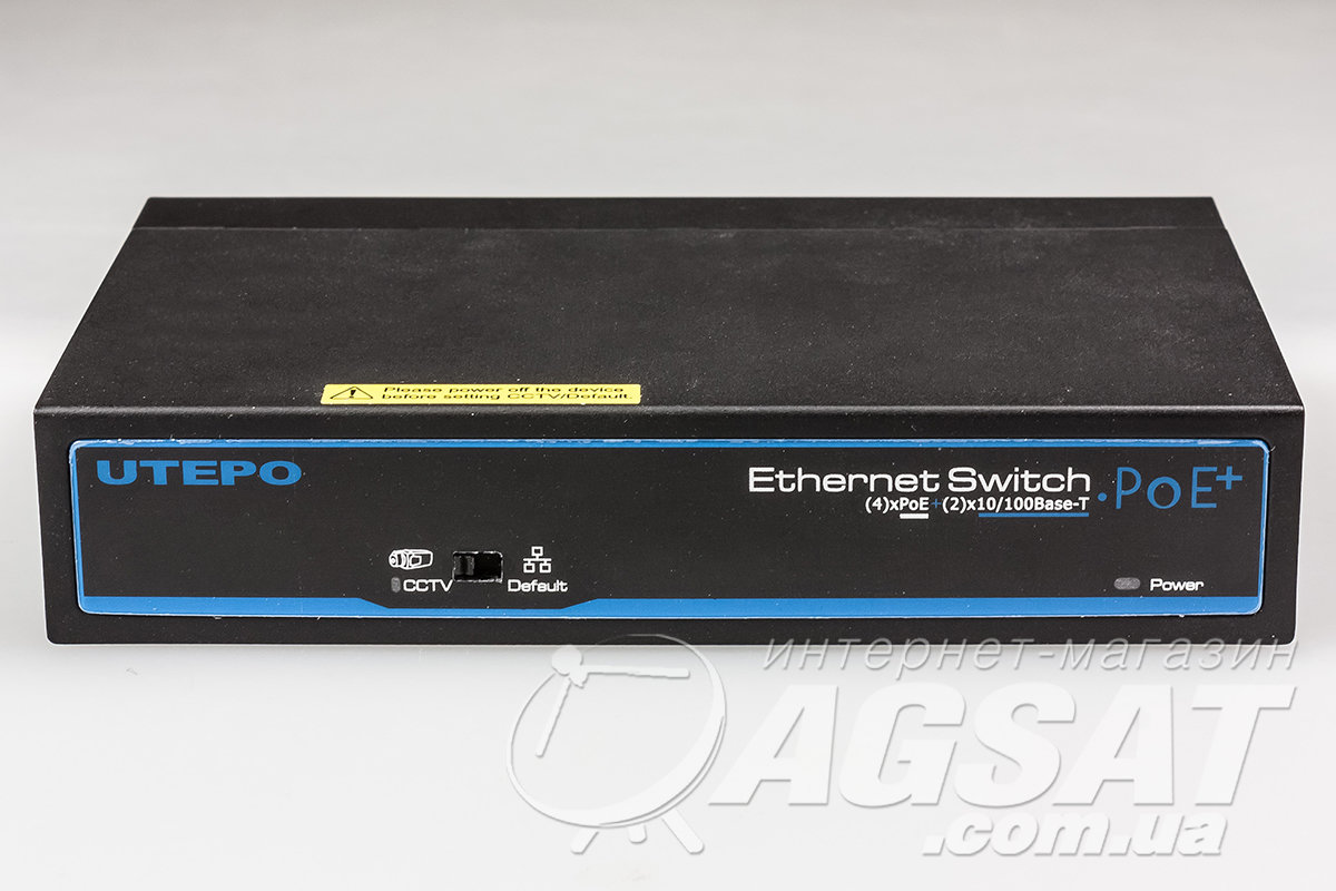 Switch POE Utepo UTP3-SW04-TP60 4*100Mbit