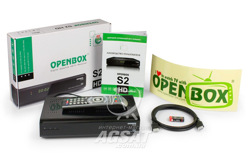Супутниковий HD ресивер Openbox S2 HD: купити в Києві, в інтернет ...