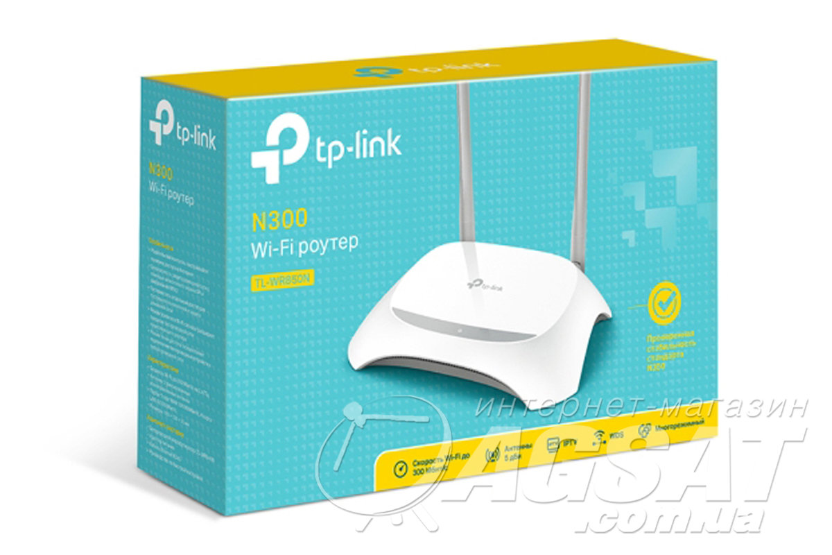 TP-Link TL-WR850N - недорогой Wi-Fi роутер для дома и офиса