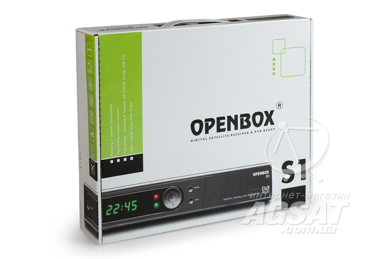 Спутниковый ресивер Openbox S1 PVR: цена, купить Openbox S1