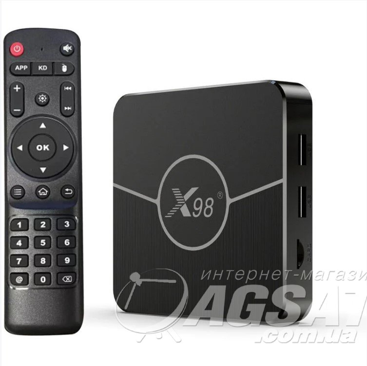 Smart TV Box X98 Plus 2/16: цена 1 095 грн., купить X98 Plus 2/16 в Киеве Смарт приставка X98 ...