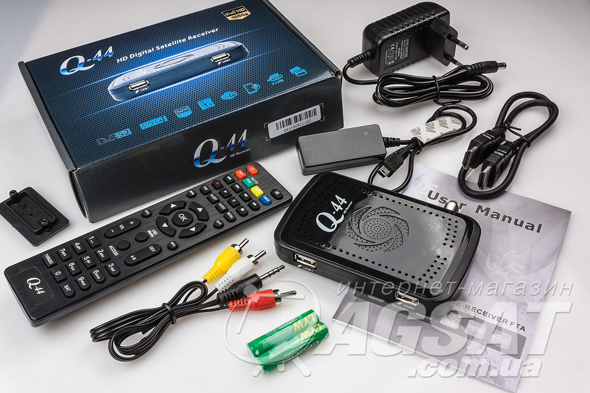 Спутниковый ресивер Qsat Q-44: цена, купить Qsat Q-44