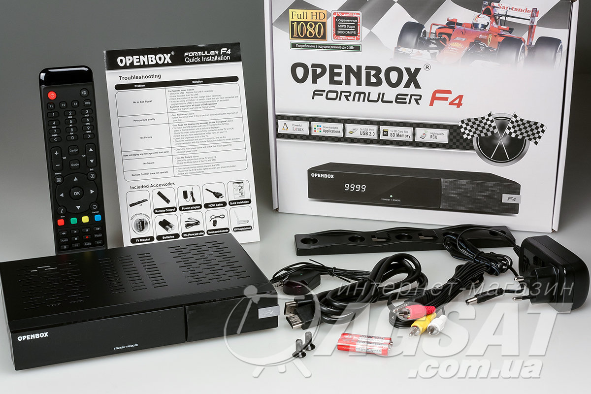 Спутниковый ресивер Openbox Formuler F4 отзывы цена купить Formuler