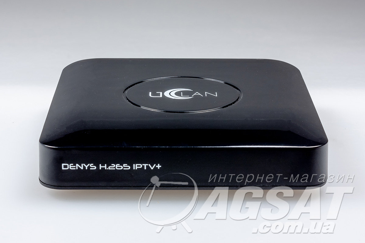 UCLAN Denys H.265 IPTV+ Plus за 1 025 грн. – IPTV приставка для телевизора по низкой цене в Киеве.