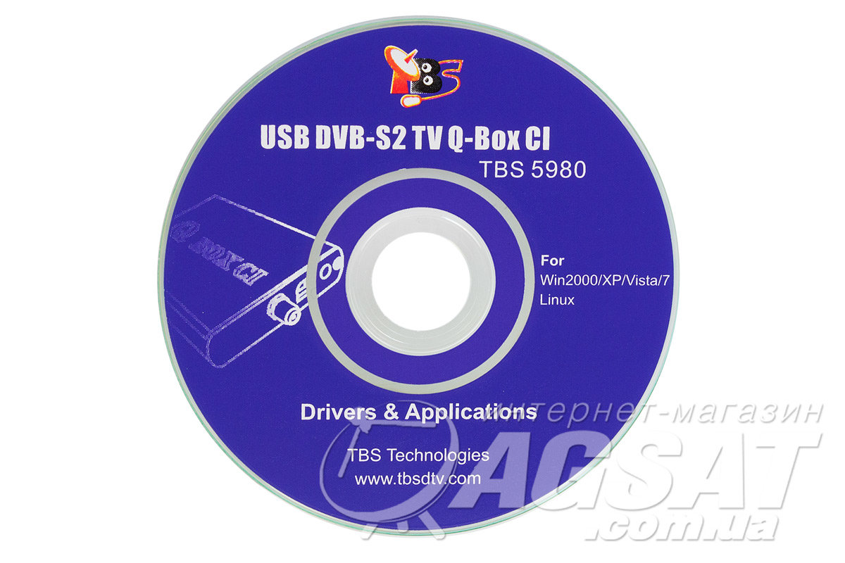 TBS5980 QBOX CI DVB-S2 TV USB-ресивер