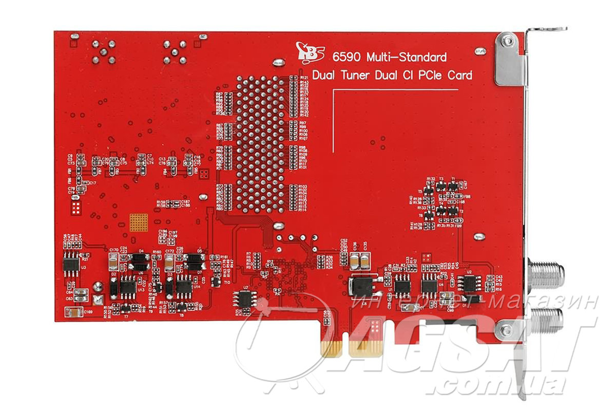 TBS6590 Multi-standard Dual Tuner PCIe CI