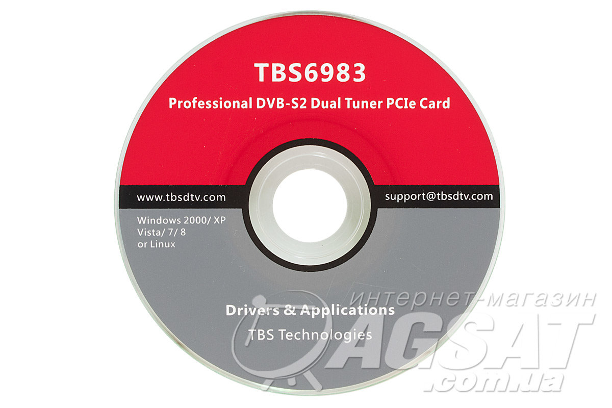 TBS6983 Professional DVB-S2 Dual Tuner PCIe Card