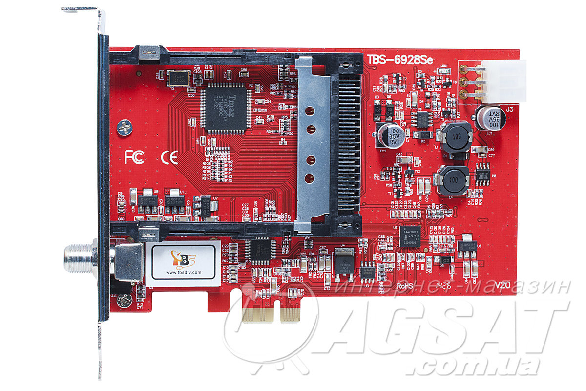 TBS6928SE DVB-S2 TV Tuner CI PCIe Card
