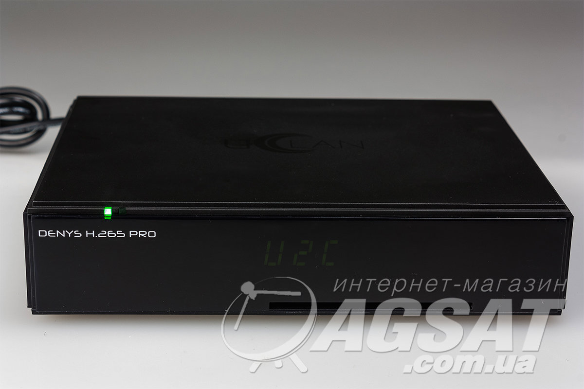 Супутниковий ресивер UCLAN Denys H.265 Pro: відгуки, ціна, купити UCLAN Denys Pro в Києві.