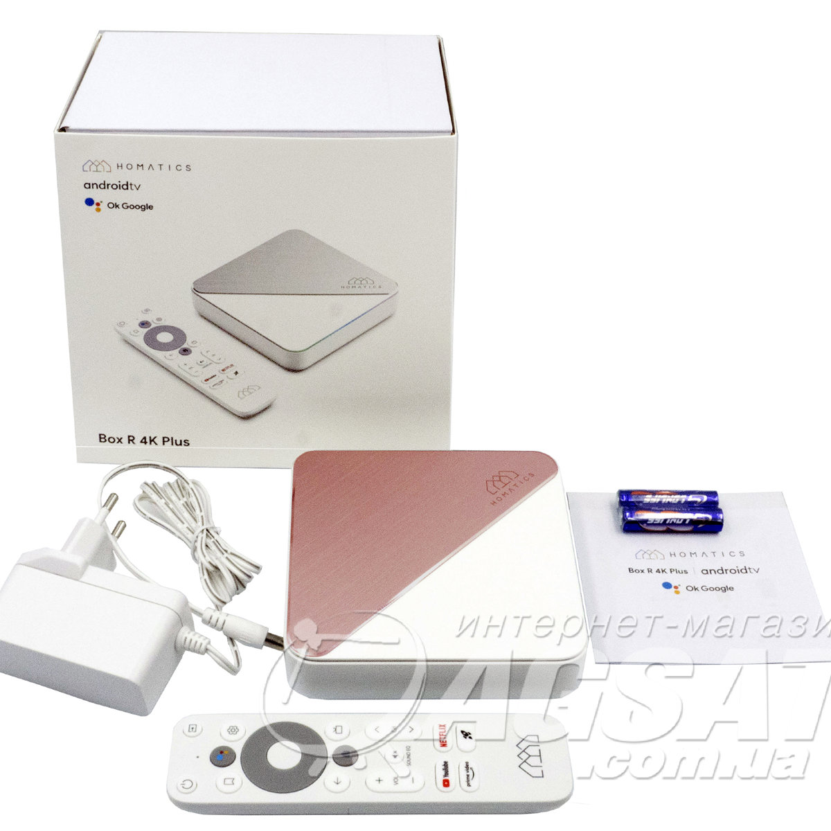 Купить Homatics Box R 4K Plus | Мощная Android TV приставка с Dolby ...