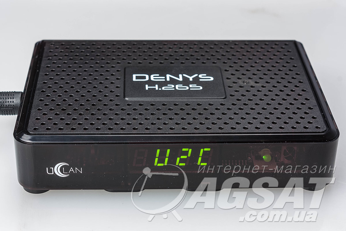 Спутниковый ресивер U2C Denys H.265: отзывы, цена, купить U2C Denys в Киеве.