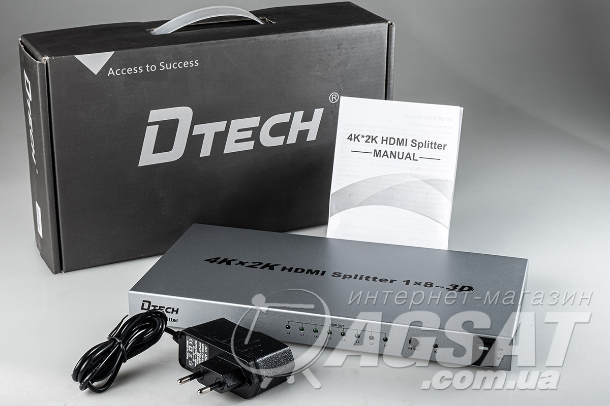 HDMI сплиттер 1x8 4Kx2K 3D