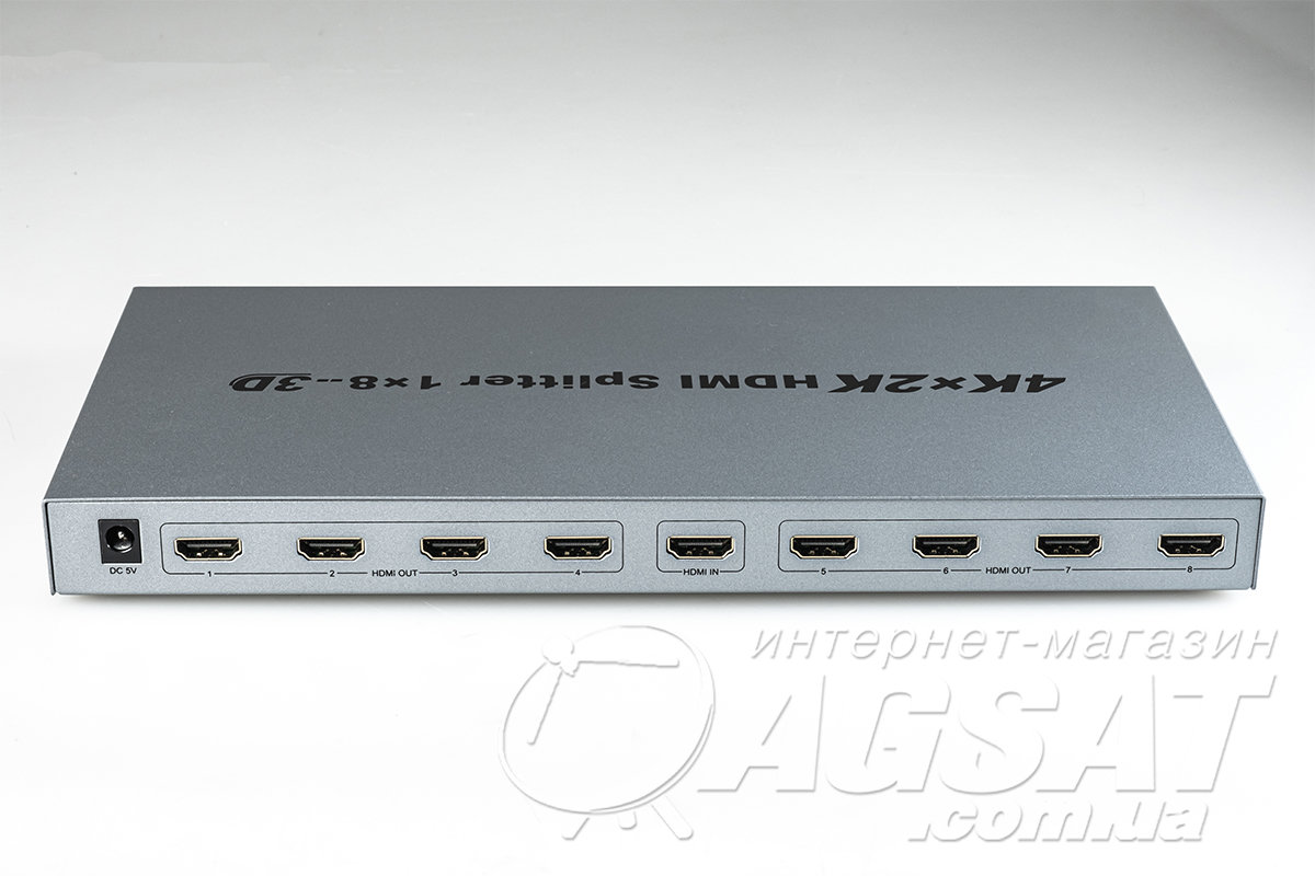 HDMI сплиттер 1x8 4Kx2K 3D