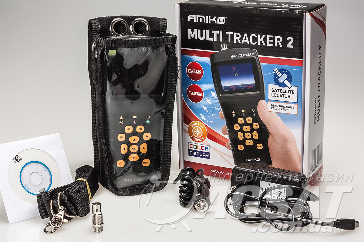 Amiko MultiTracker 2 – прибор для настройки спутниковых антенн. Цена на ...