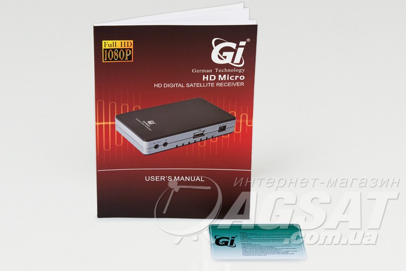 Спутниковый ресивер GI HD Micro: цена, купить GI HD Micro
