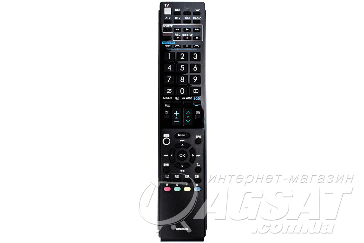 Купить пульт для телевизора SHARP: Пульт SHARP GA983WJSA 3D в Agsat.com.ua