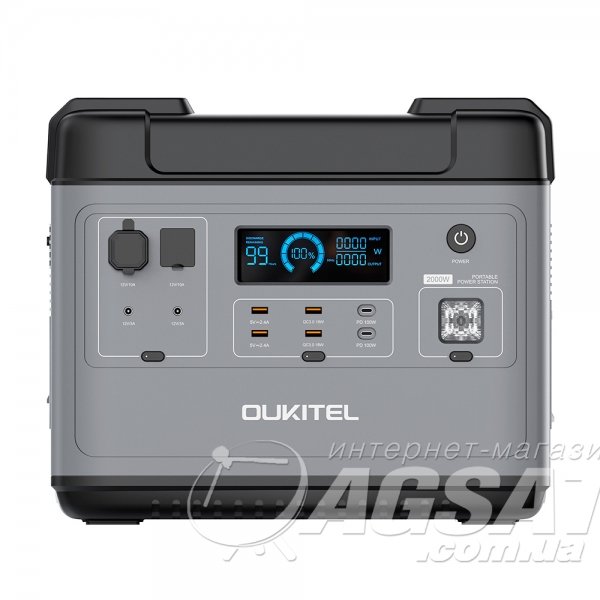 Портативная электростанция OUKITEL P2001 Ultimate 2000Wh/2000W с ...