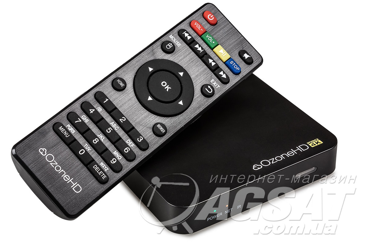 OzoneHD 4K Pro за 1 679 грн. Смарт ТВ приставка по низкой цене в Киеве.
