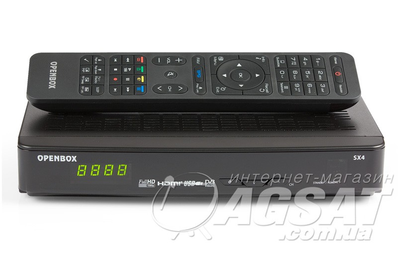 Спутниковый HD ресивер Openbox SX4 HD: купить в Киеве, в интернет ...
