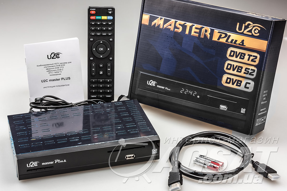 Спутниковый HD ресивер U2C Master Plus: цена, купить U2C Master Plus