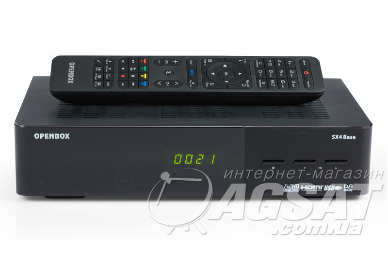 Спутниковый HD ресивер Openbox SX4 Base HD: купить в Киеве, в интернет магазине. Спутниковый ...